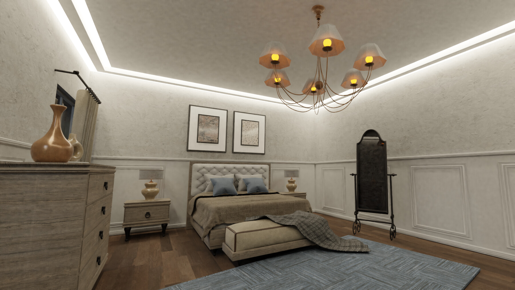 ArtStation - Bedroom Set | Game Assets
