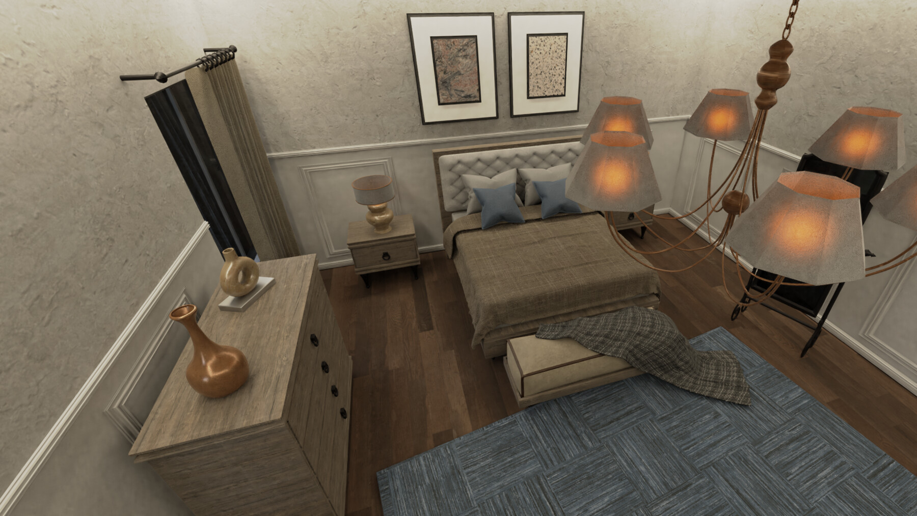 ArtStation - Bedroom Set | Game Assets