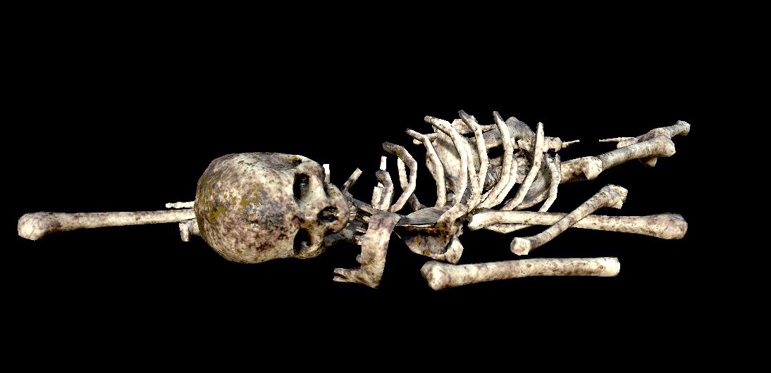 ArtStation - Dead Skeleton - PBR - Textured | Game Assets