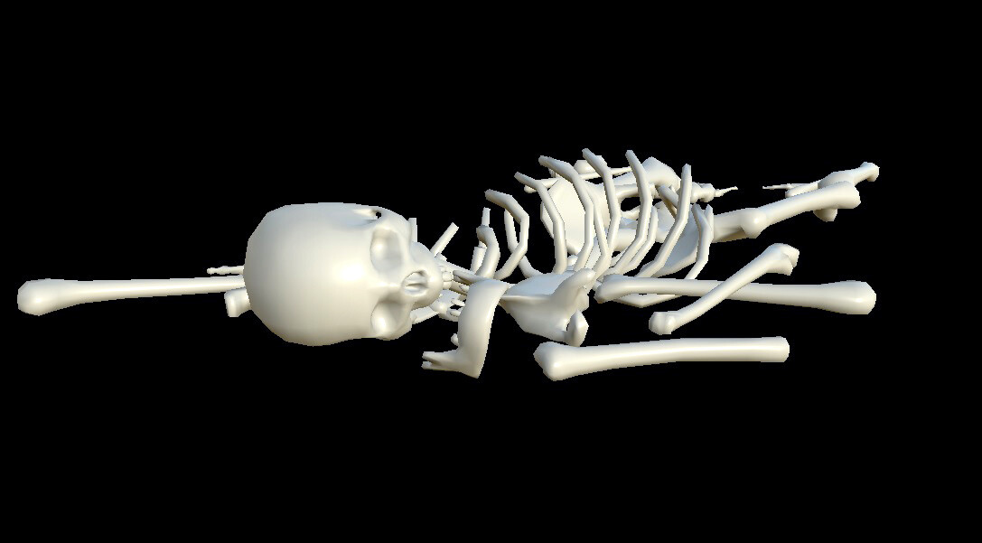 ArtStation - Dead Skeleton | Game Assets