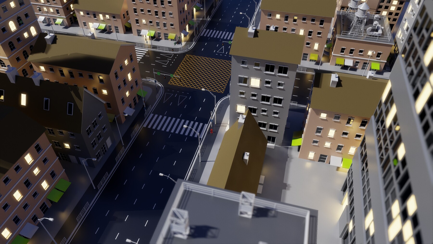 ArtStation - City Block 001 | Resources