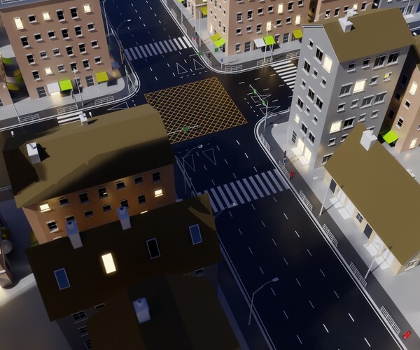 ArtStation - City Block 001 | Resources