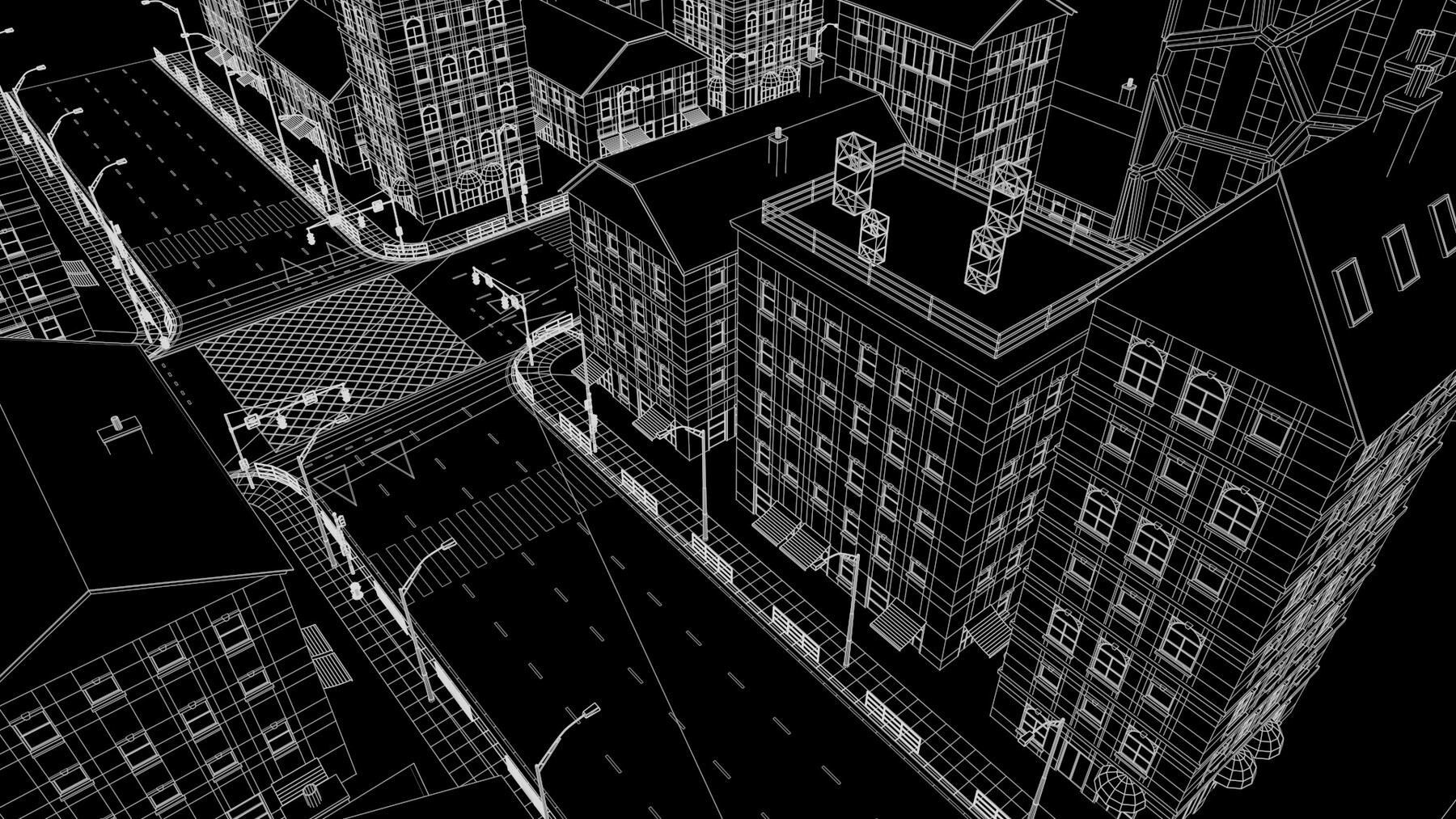 ArtStation - City Block 002 | Resources