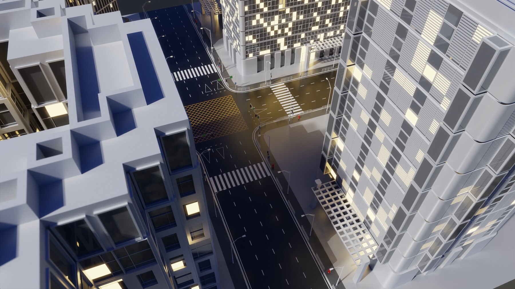 ArtStation - City Block 004 | Resources