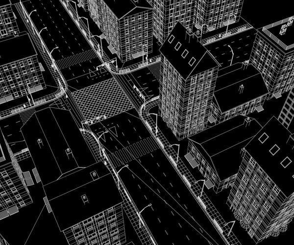 ArtStation - City Block 002 | Resources