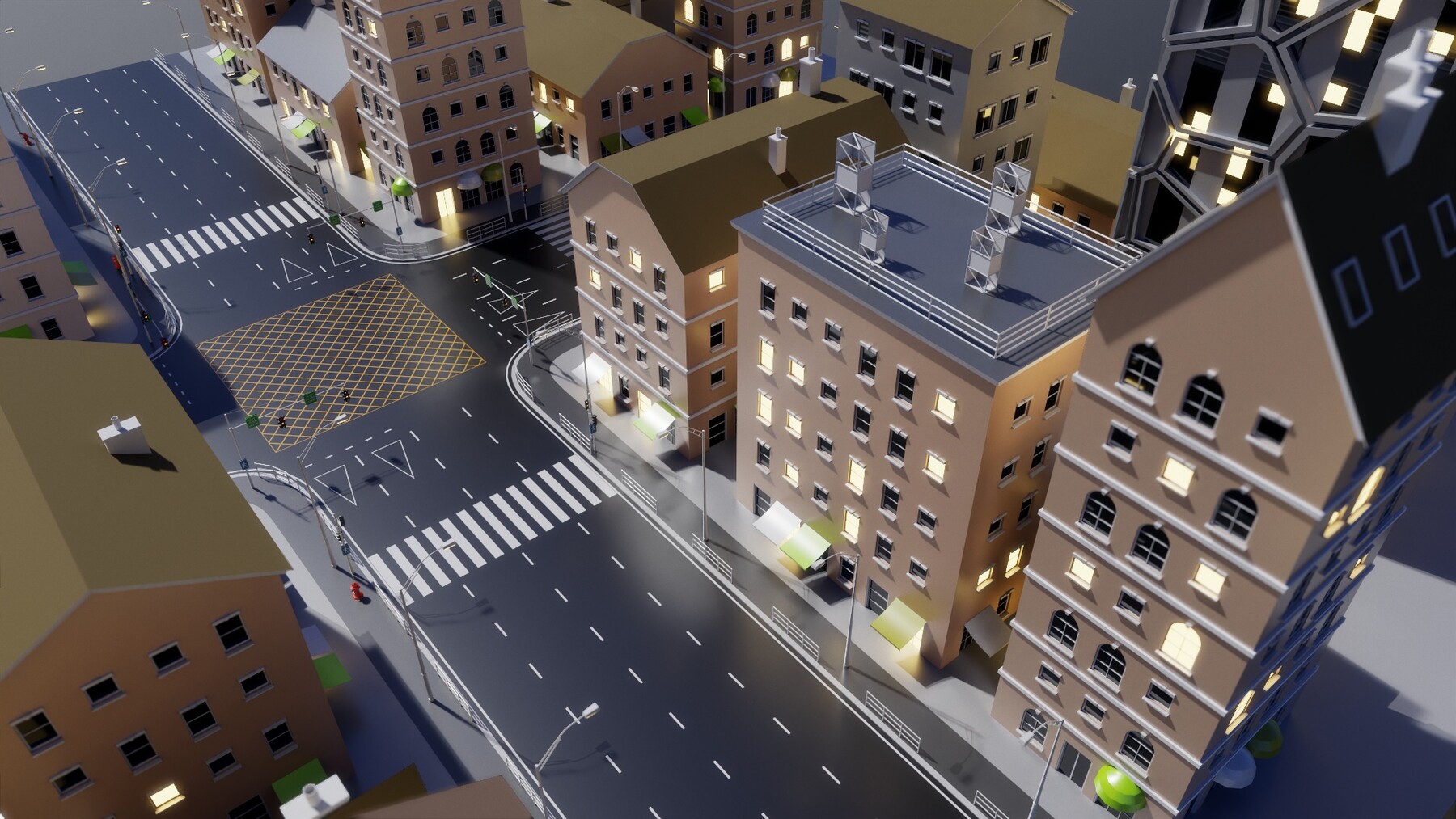 ArtStation - City Block 002 | Resources