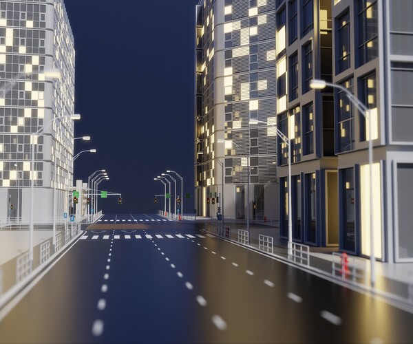 ArtStation - City Block 004 | Resources