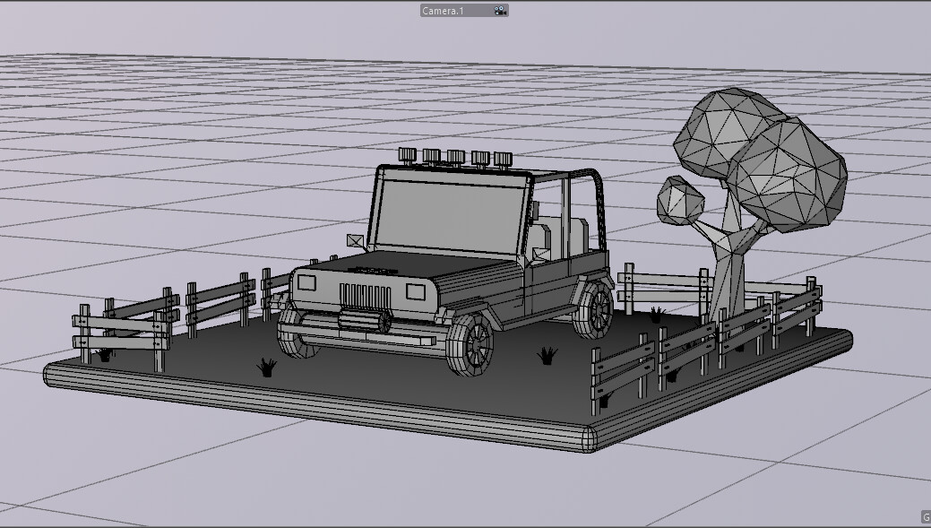 ArtStation - Lowpoly Vehicles Pack - Subdivision-Game-Ready Low-poly 3D ...