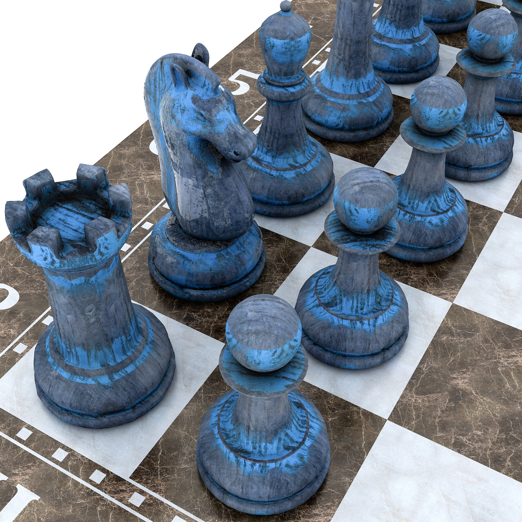 ArtStation - chess realistic 3D model | Resources
