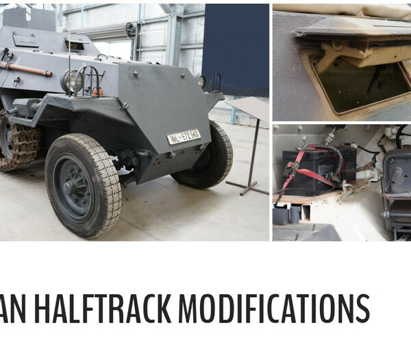 ArtStation - 185 photos of German Halftrack Modifications | Resources