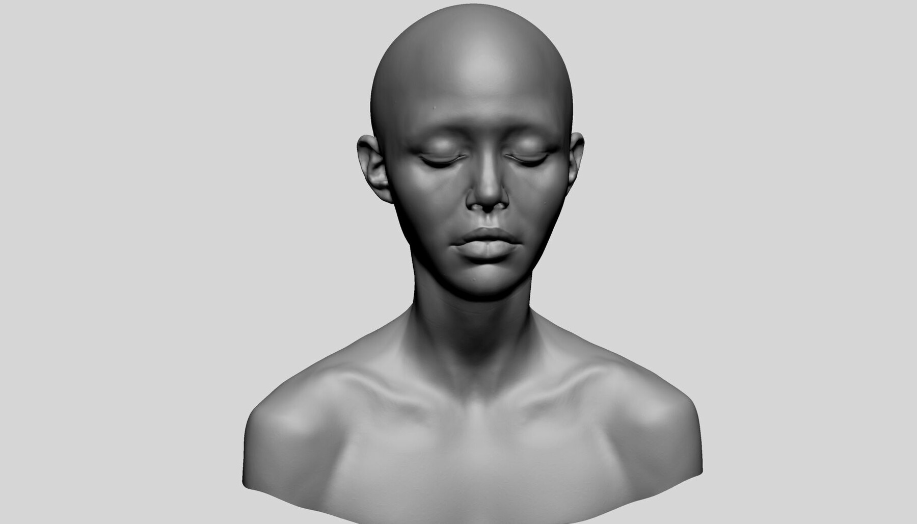 ArtStation - Female Head A | Resources