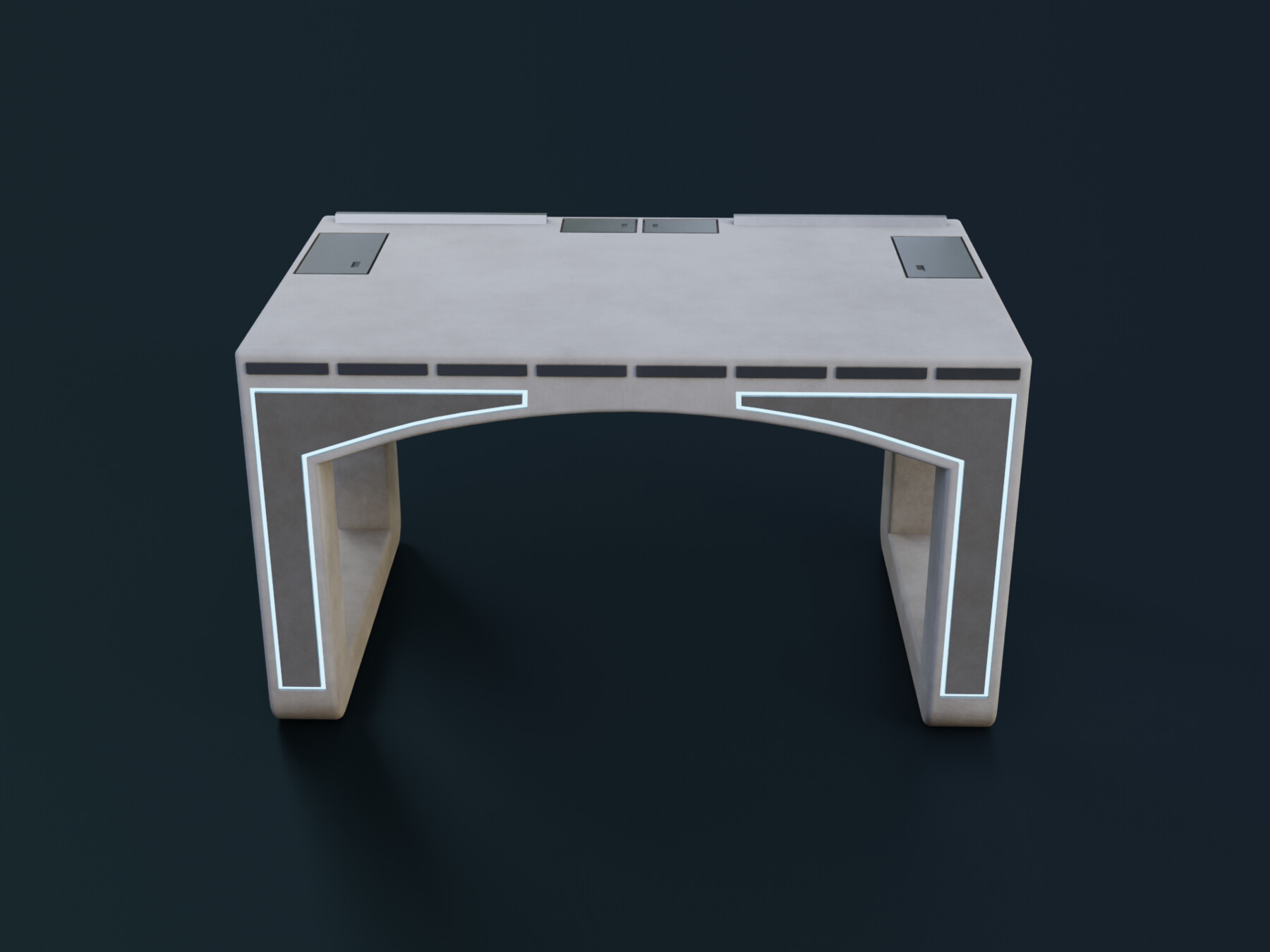 ArtStation - Sci Fi Table | Game Assets