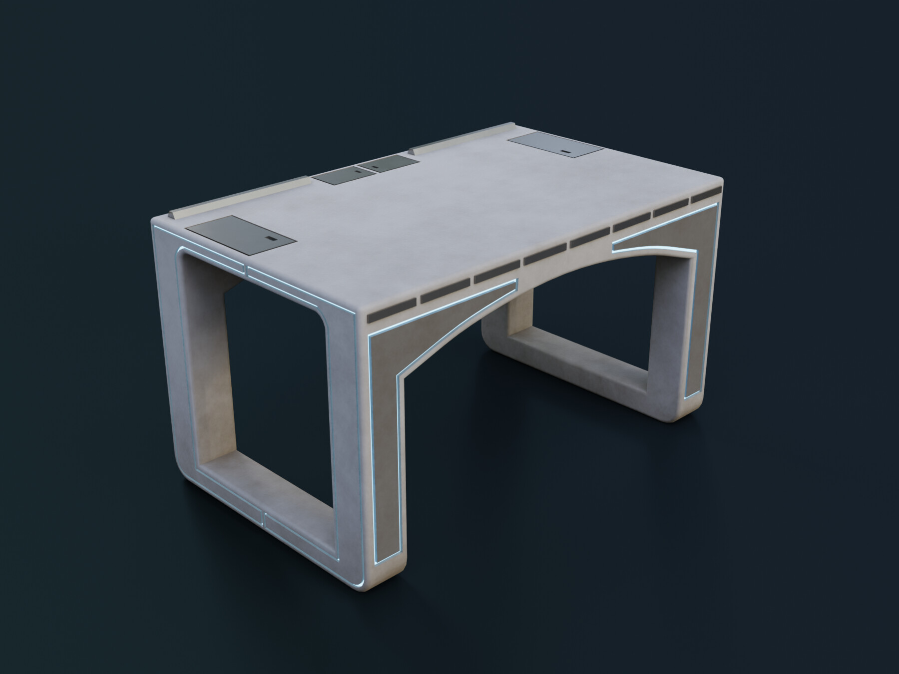 ArtStation - Sci Fi Table | Game Assets