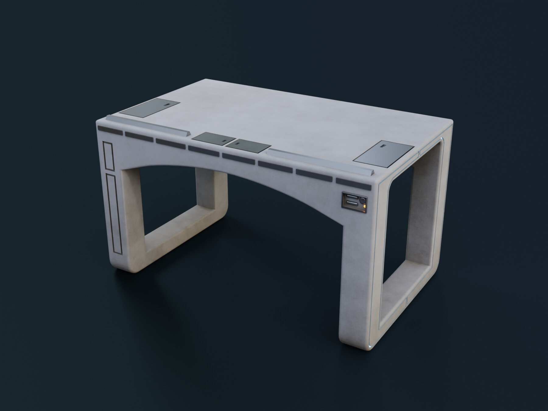 ArtStation - Sci Fi Table | Game Assets