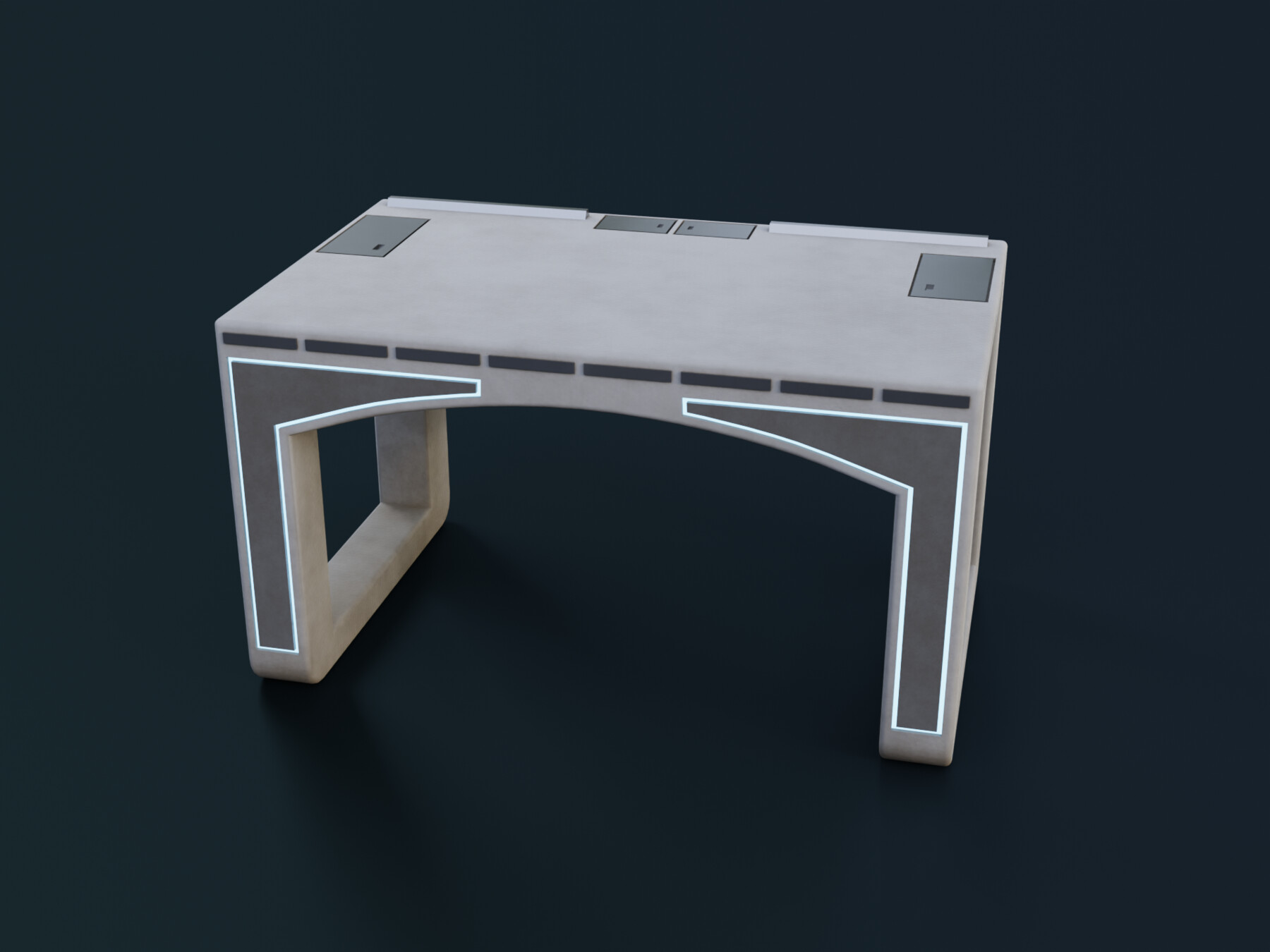 ArtStation - Sci Fi Table | Game Assets