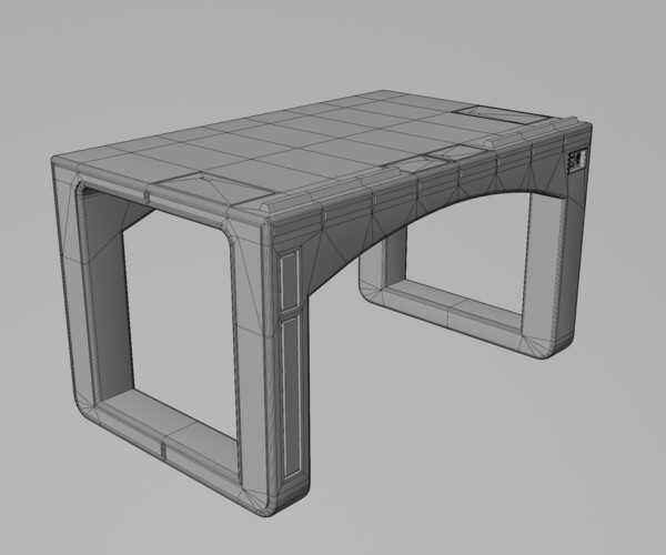 ArtStation - Sci Fi Table | Game Assets