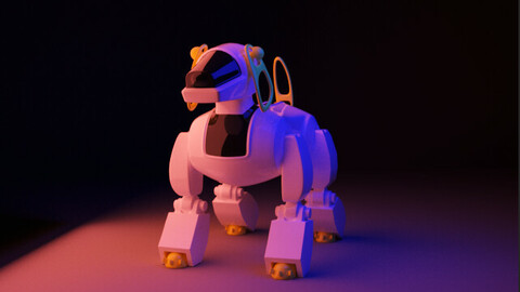 ArtStation - Mexa Dog | Game Assets