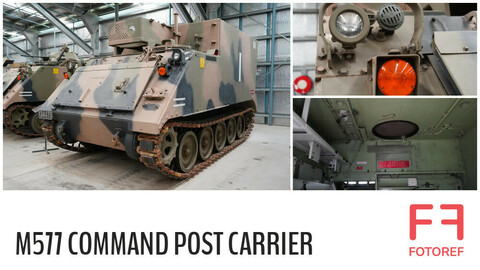 ArtStation - 53 photos of M577 Command Post Carrier | Resources