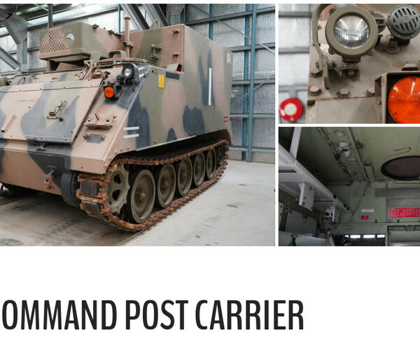 ArtStation - 53 photos of M577 Command Post Carrier | Resources