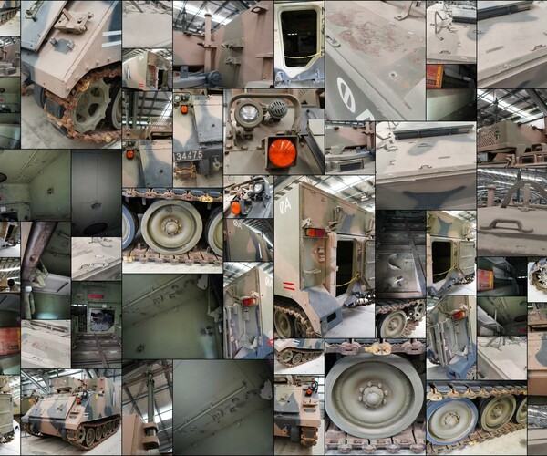 ArtStation - 53 photos of M577 Command Post Carrier | Resources