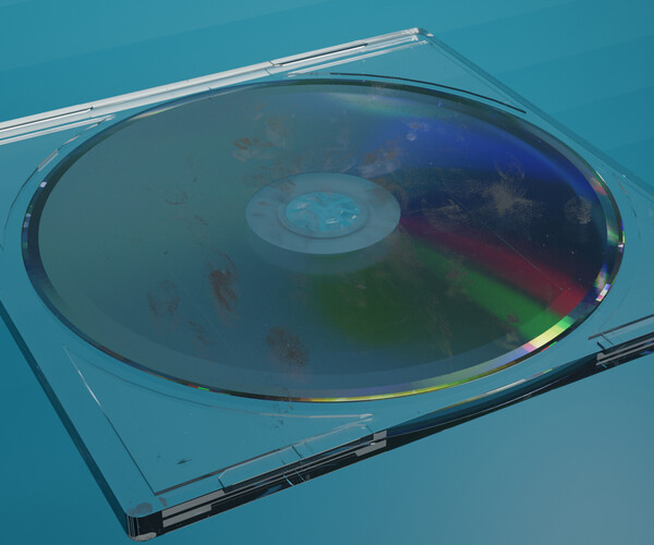 ArtStation - CD disk | Game Assets