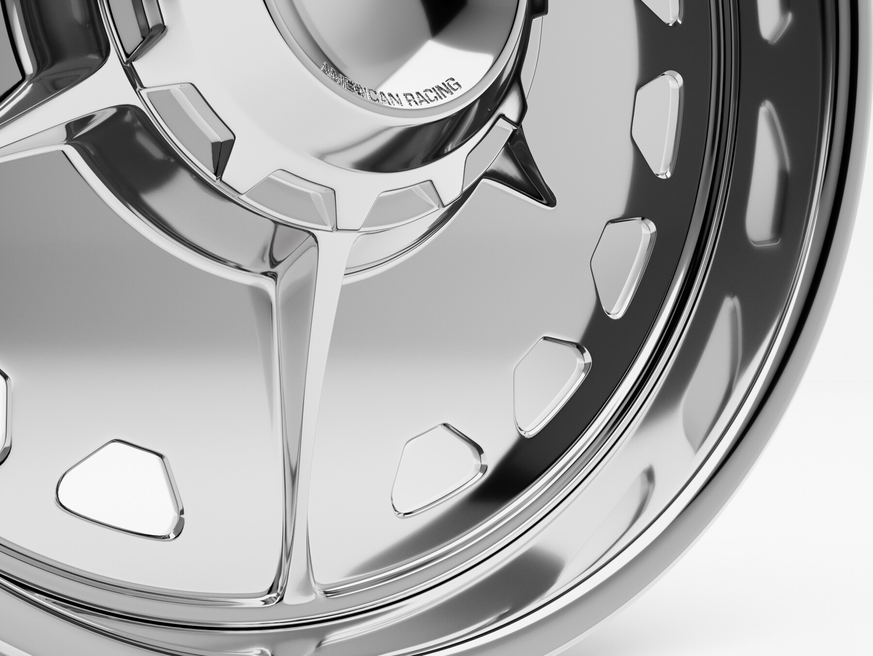 ArtStation - American Racing Stella Wheel | Game Assets