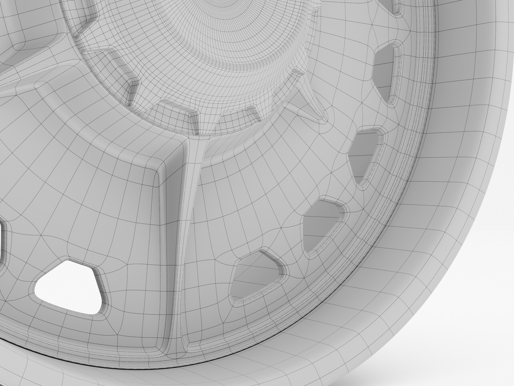 ArtStation - American Racing Stella Wheel | Game Assets