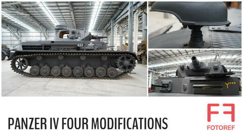 ArtStation - 269 photos of Panzer IV Four Modifications | Resources