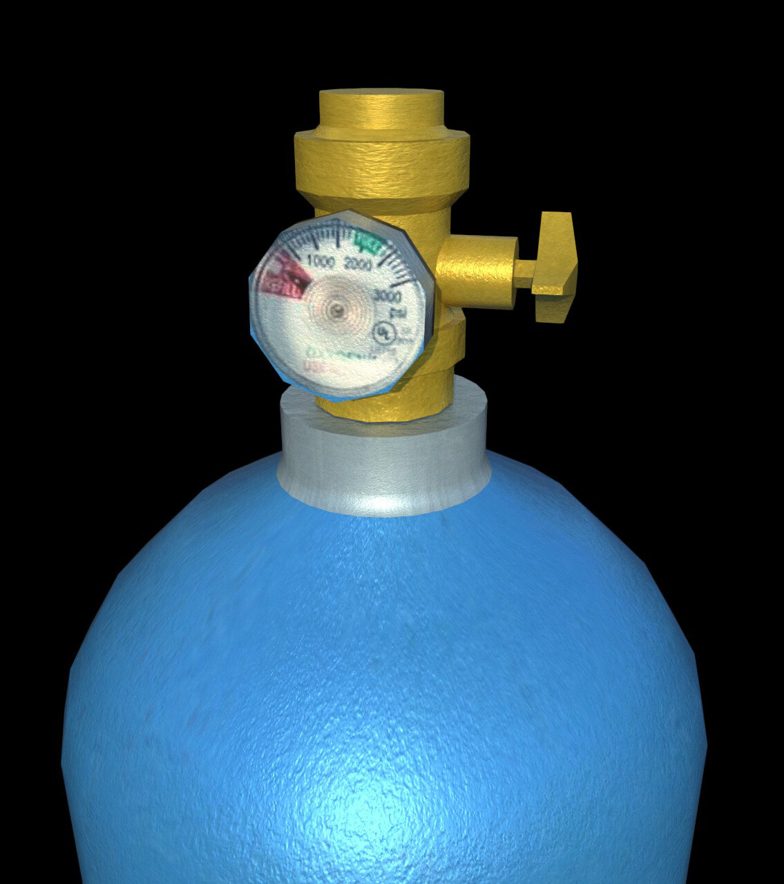 ArtStation - Oxygen Tank - PBR - Textured | Game Assets