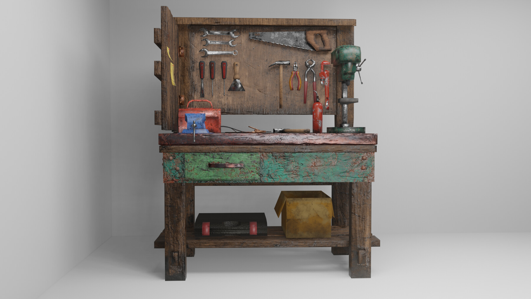 ArtStation - workbench | Game Assets