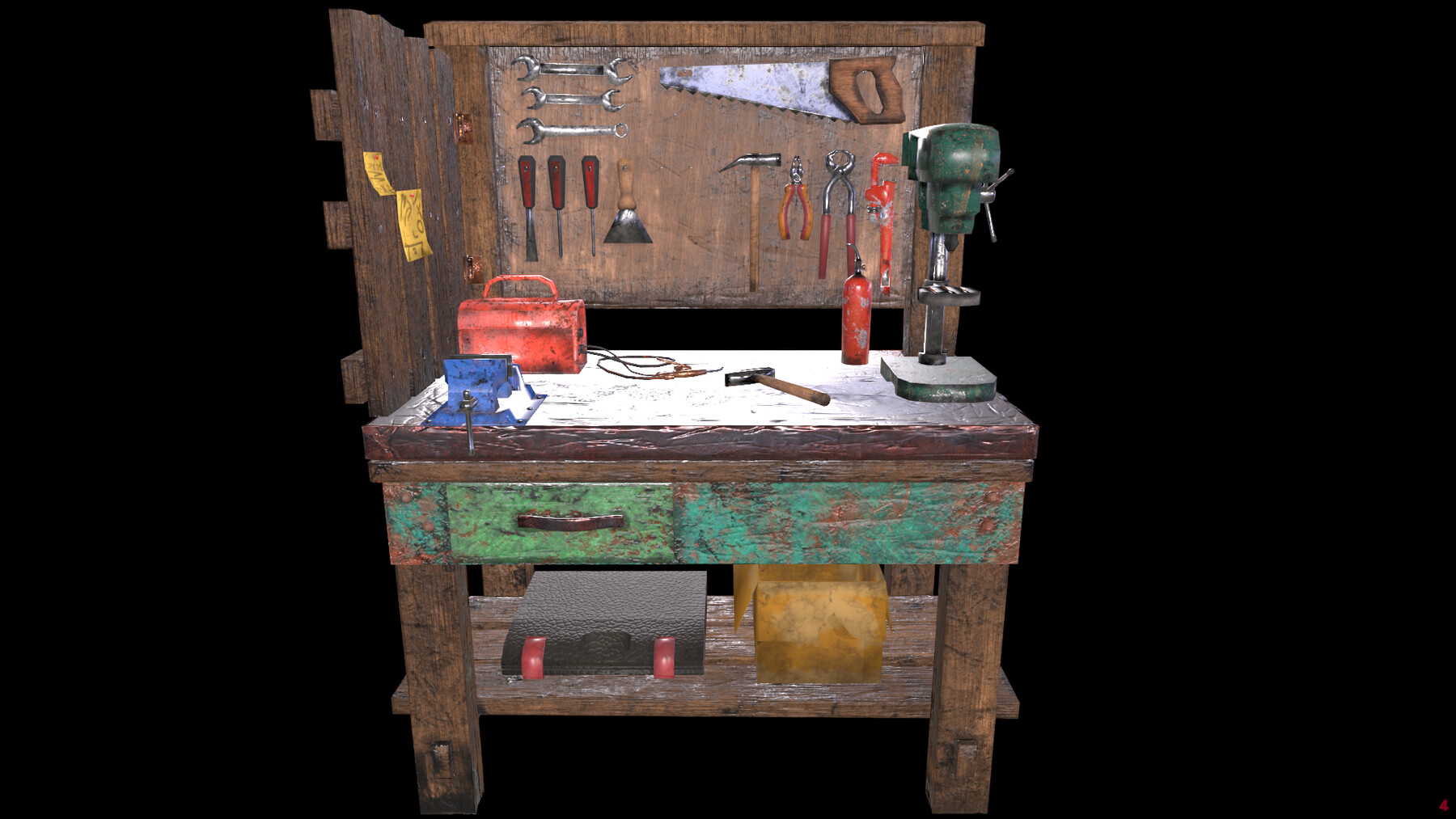 ArtStation - workbench | Game Assets