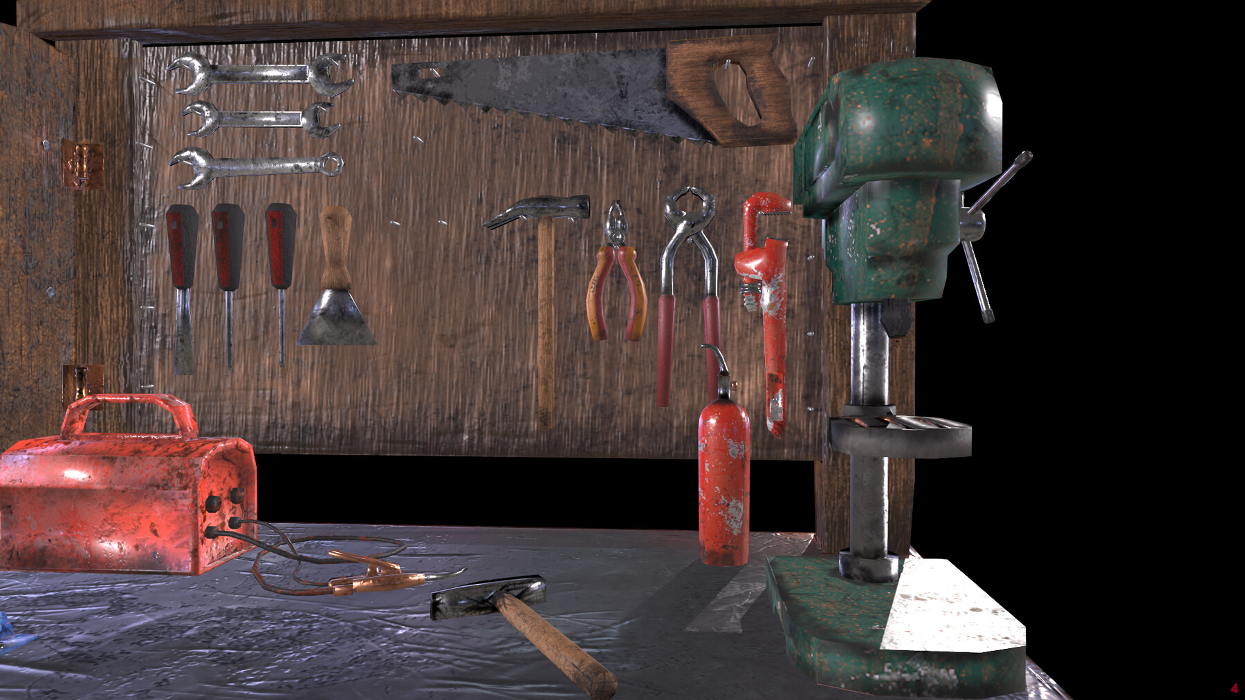 ArtStation - workbench | Game Assets