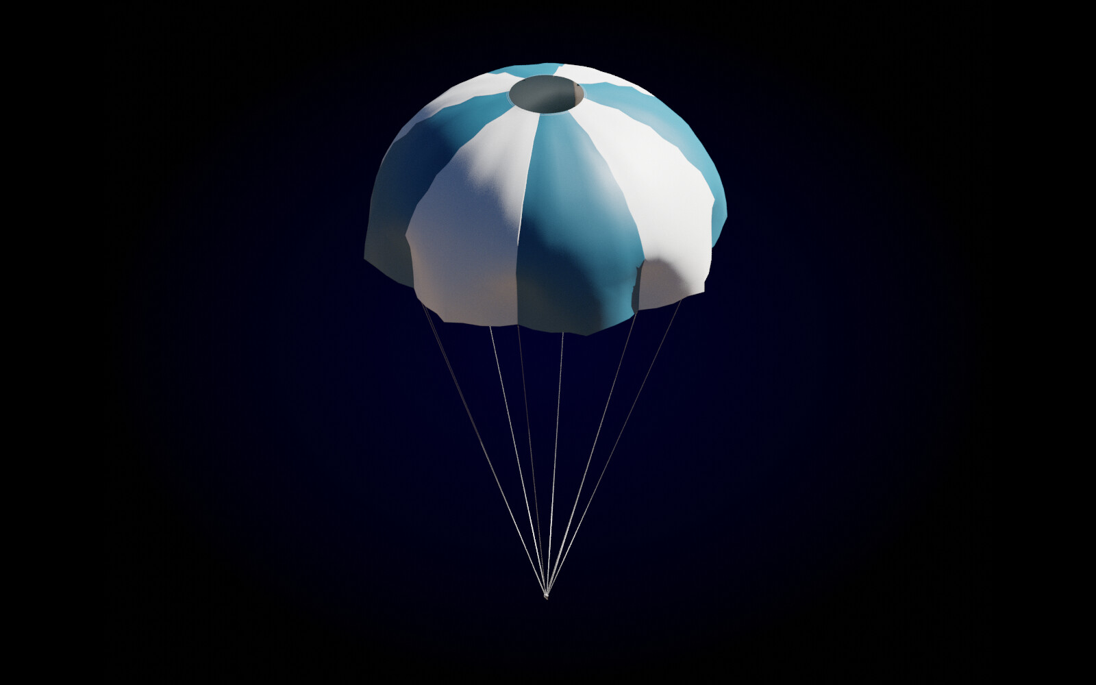 ArtStation - Elliptical Parachute | Game Assets