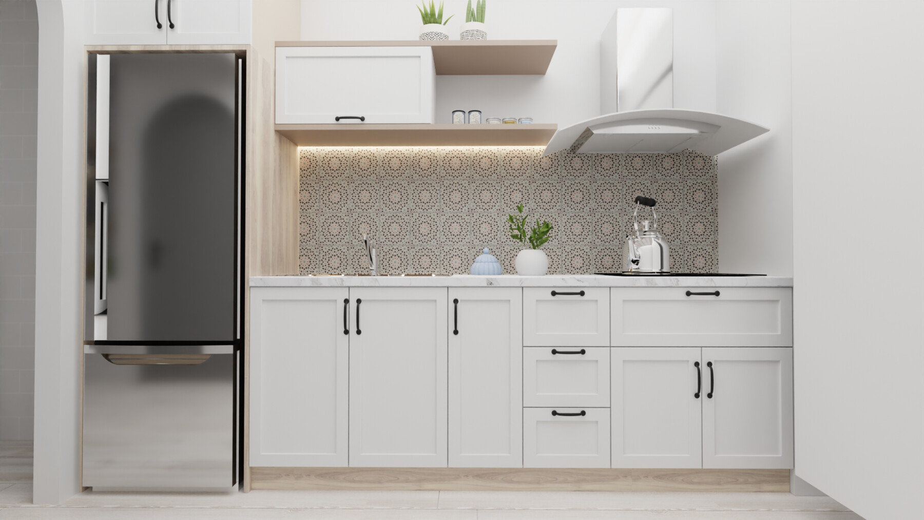 ArtStation - sence kitchen room 5623342 | Resources