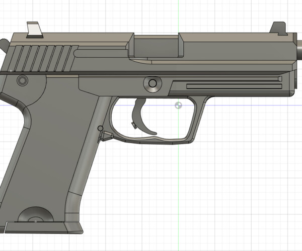 ArtStation - [CAD] USP-45 | Resources