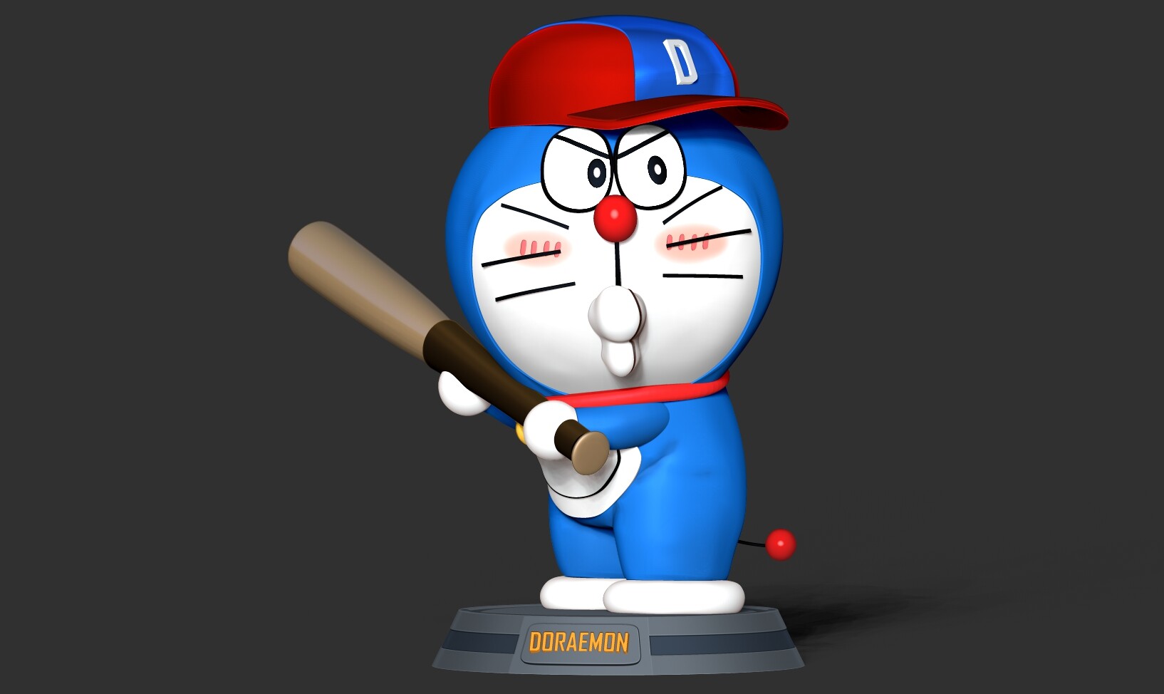 ArtStation - Doraemon - baseball player | Resources