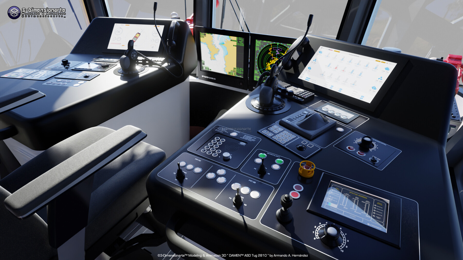 ArtStation - ASD Tug 2810 | Resources