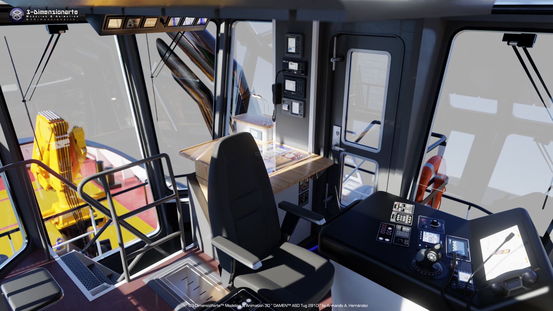 ArtStation - ASD Tug 2810 | Resources