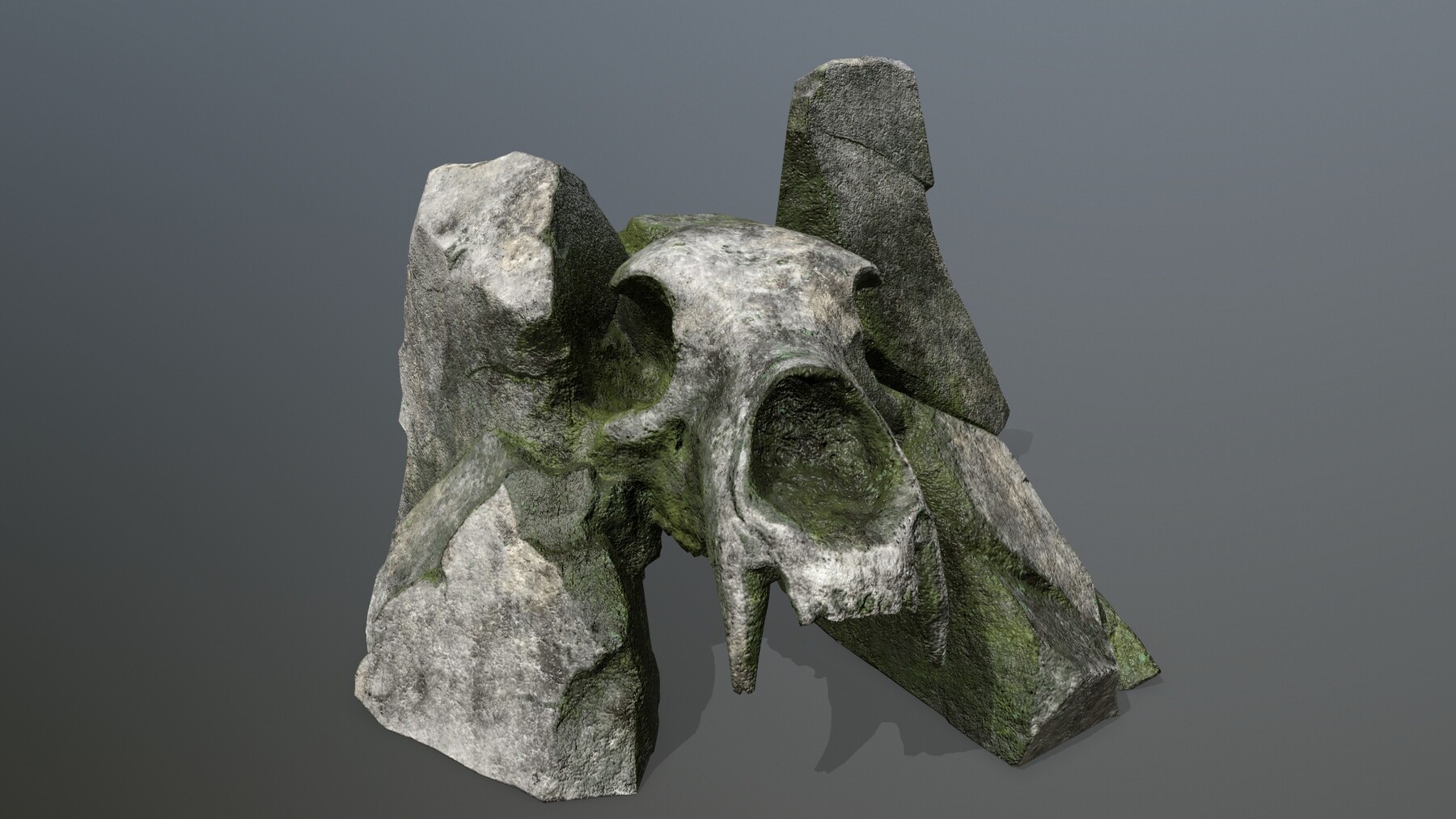 ArtStation - skull gate | Game Assets