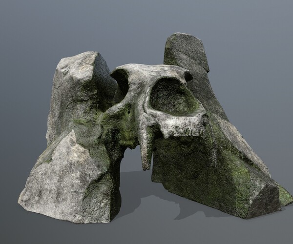 ArtStation - skull gate | Game Assets