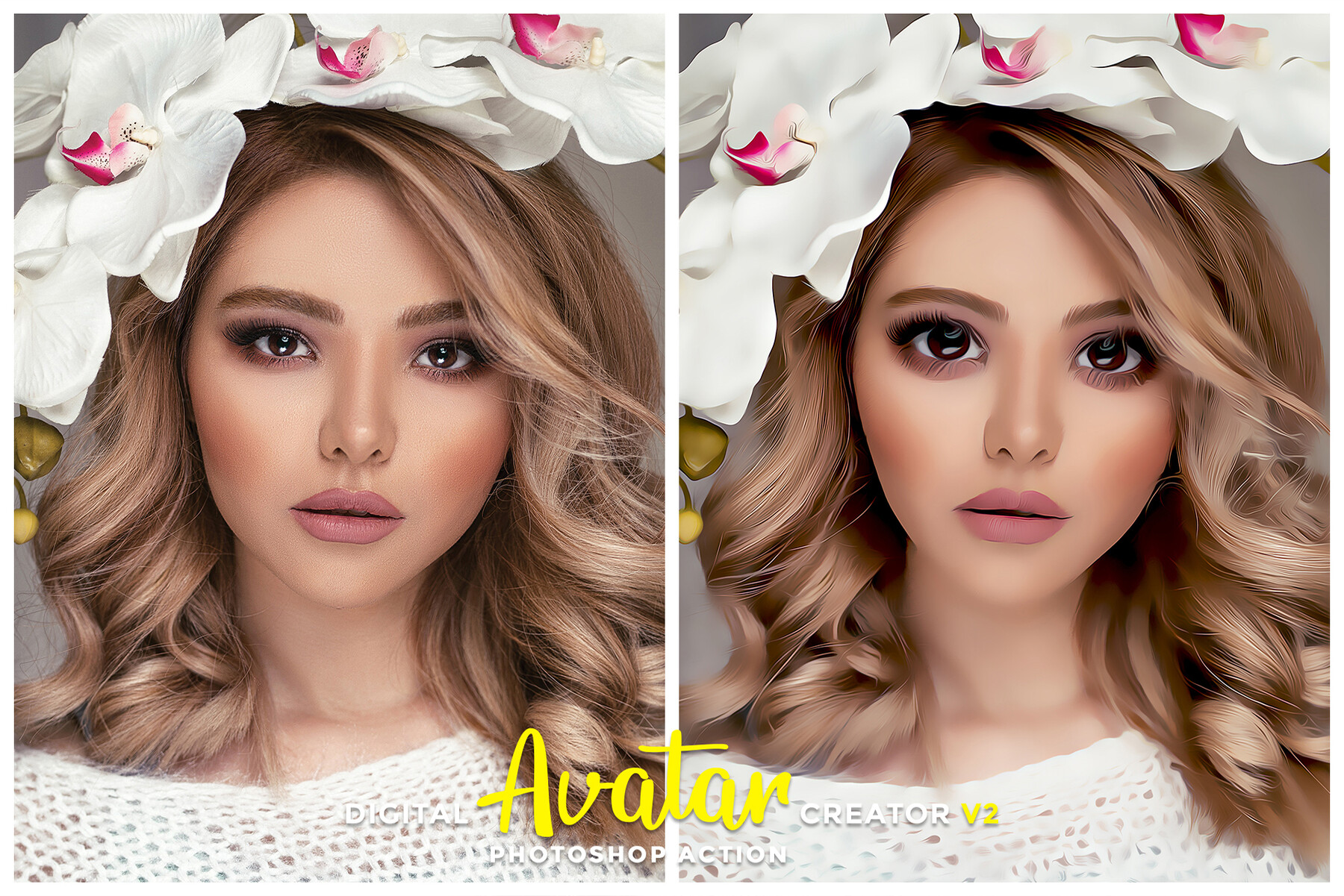 ArtStation - 29-in-1 Mega Artistic Photoshop Action Bundle | Artworks