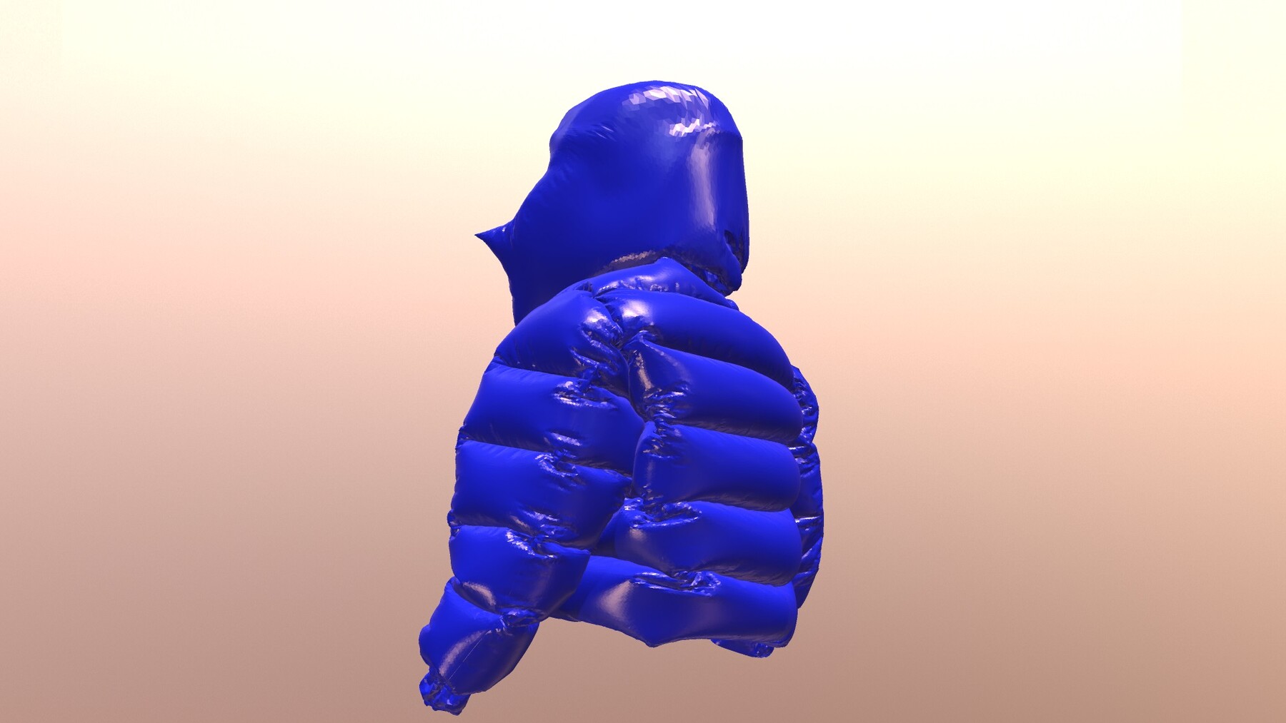 ArtStation - PUFFER JACKET YZY x GAP TYPE low-poly PBR | Game Assets