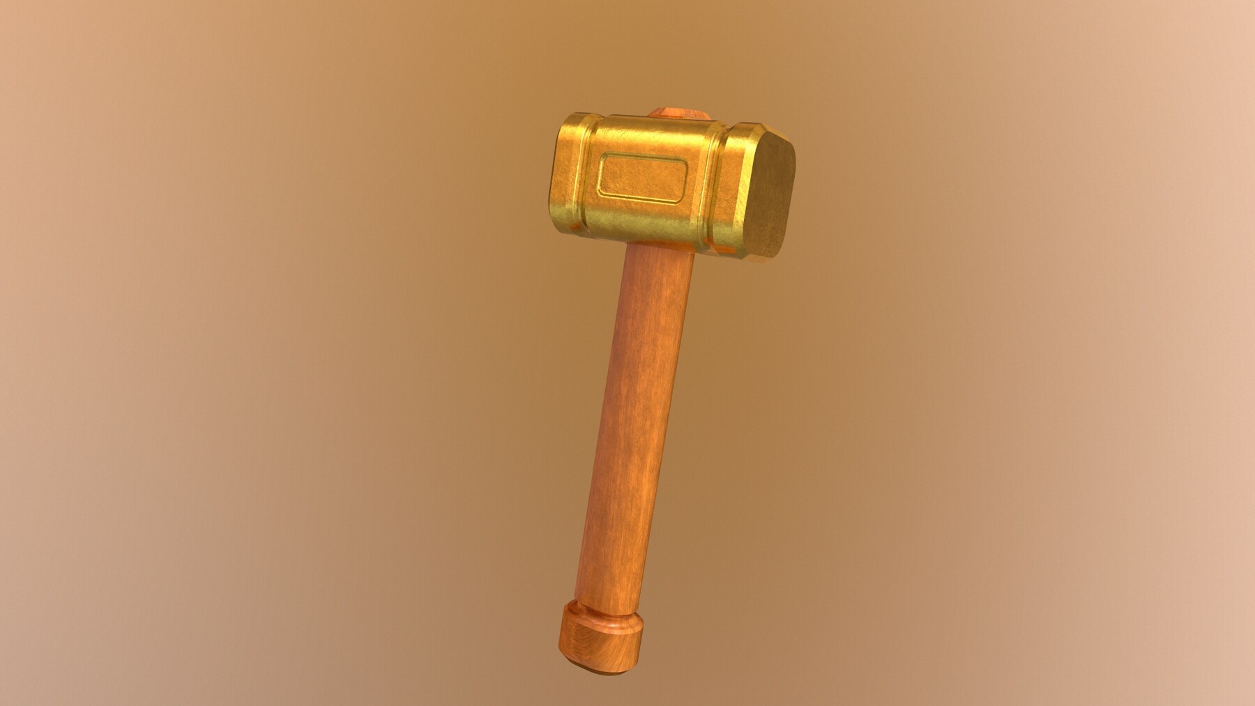 ArtStation - Brass Hammer Asset | Game Assets