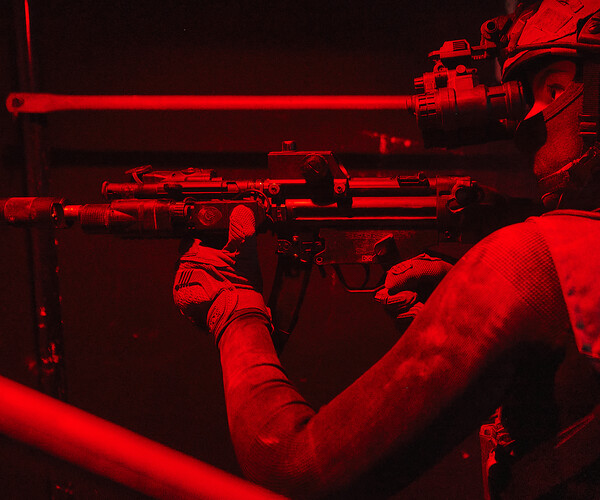 ArtStation - SPECIAL FORCE OPERATOR with Cinematic / Emergency Light ...