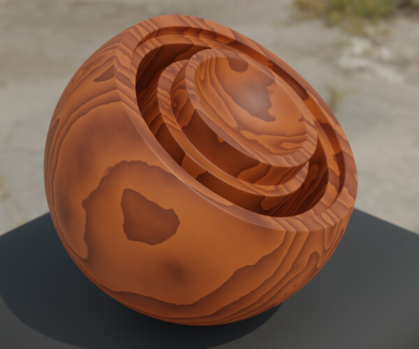 ArtStation - Wood Grain (Blender 3+, Procedural) | Game Assets
