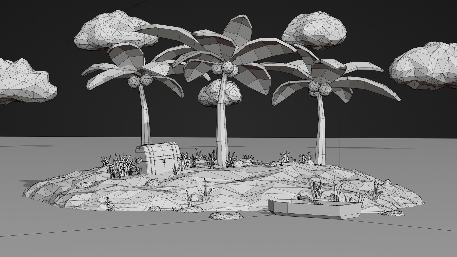 ArtStation - Low Poly Island | Resources