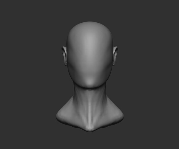 ArtStation - Basic Head Blockout | Resources