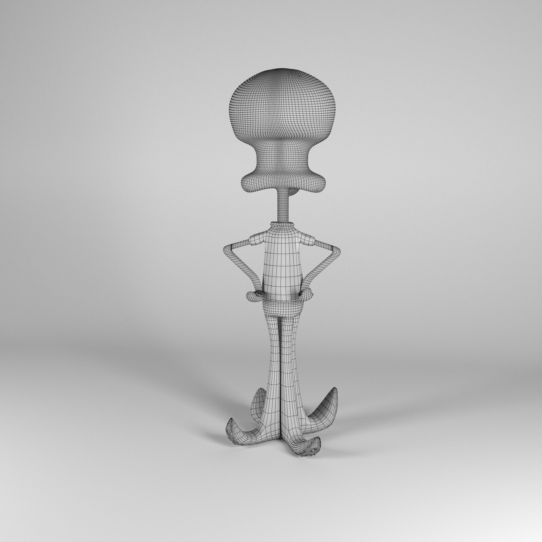 ArtStation - Squidward 3D model | Resources