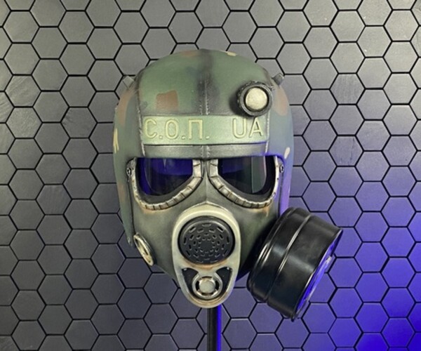 ArtStation - Printable stalker helmet with parts (STL) | Resources