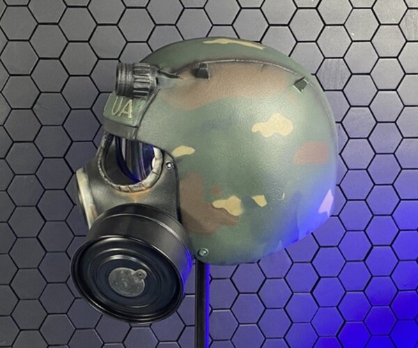 ArtStation - Printable stalker helmet with parts (STL) | Resources